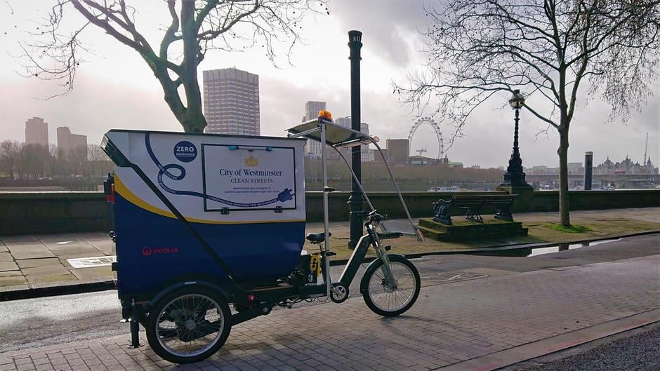 Westminster City Council trials innovative electric tricycles with ...