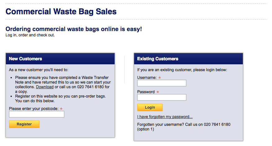 Order your Commercial Waste Bags Online | Westminster | Commercial ...